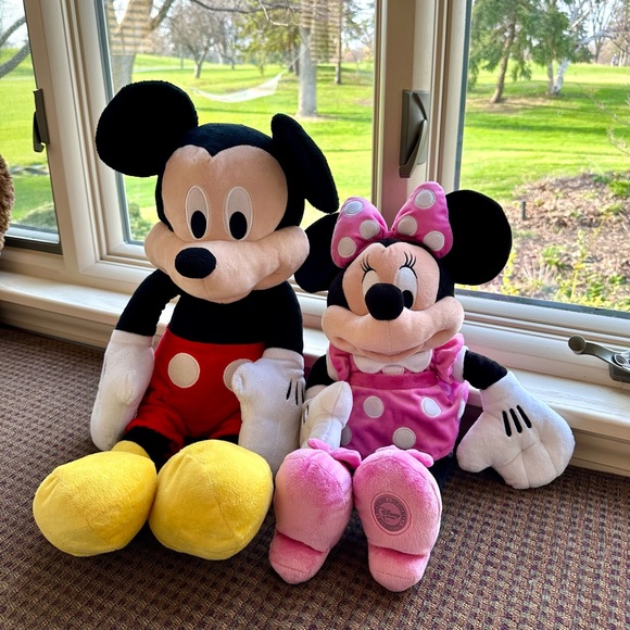 Disney | Toys | Mickey Mouse And Mimi Disney Plush Toys | Poshmark